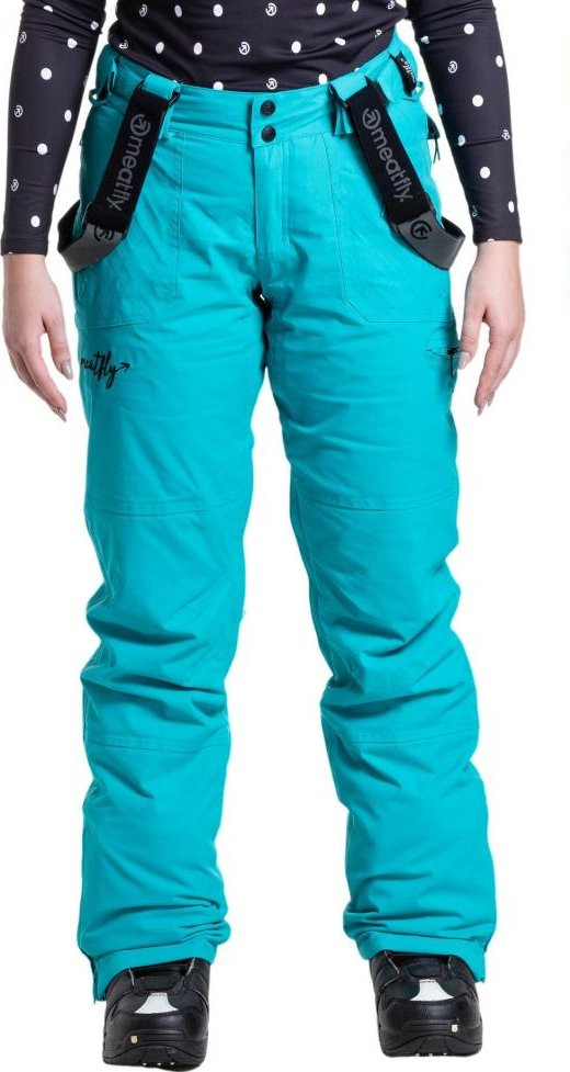 Meatfly Foxy Turquoise Pants modré S - Zbozi.cz