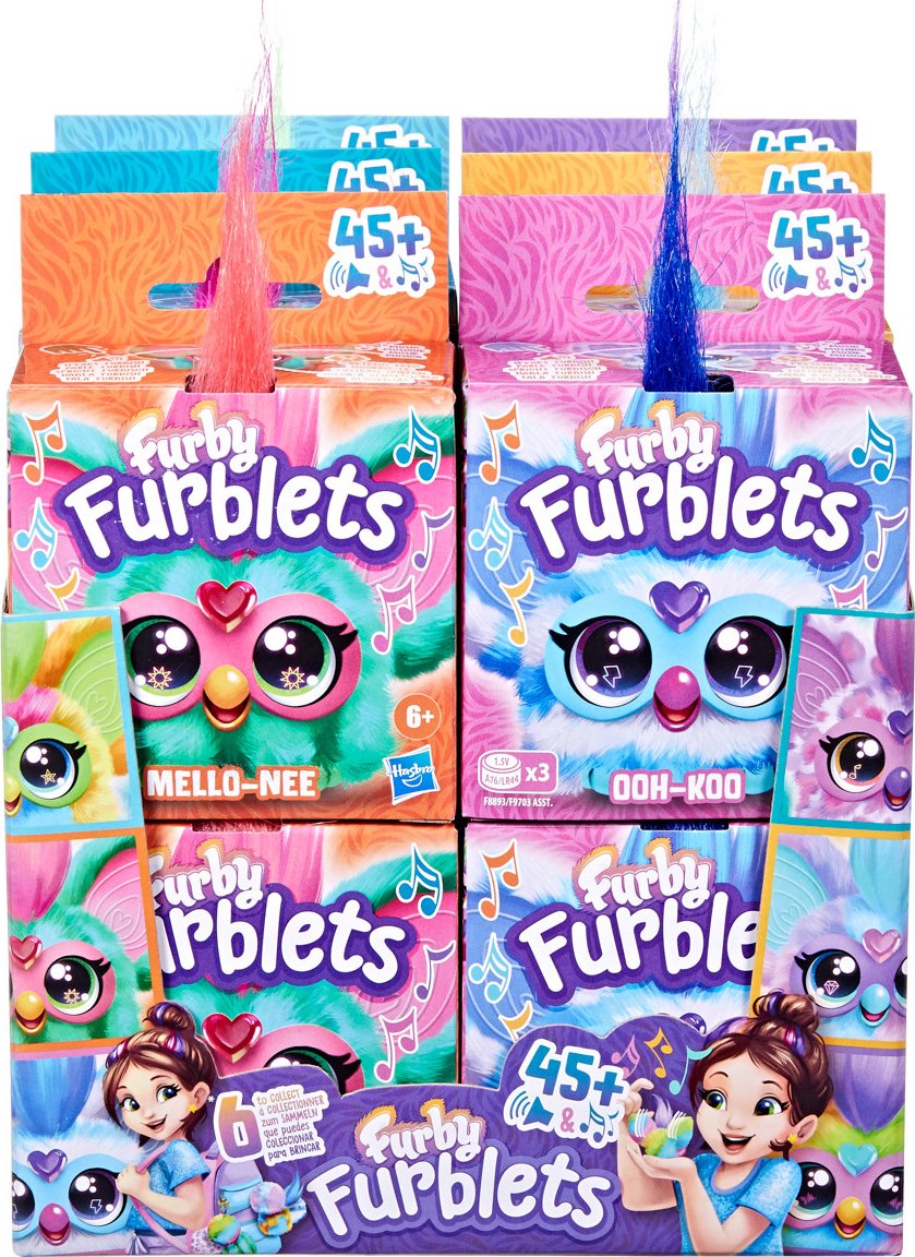 Hasbro Furby Furblets 5 cm mix druhů od 339 Kč - Zbozi.cz