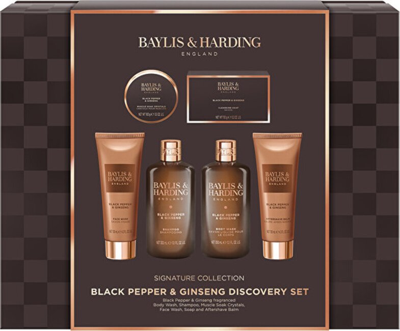 Baylis & Harding Signature Collection Black Pepper & Ginseng Discovery ...