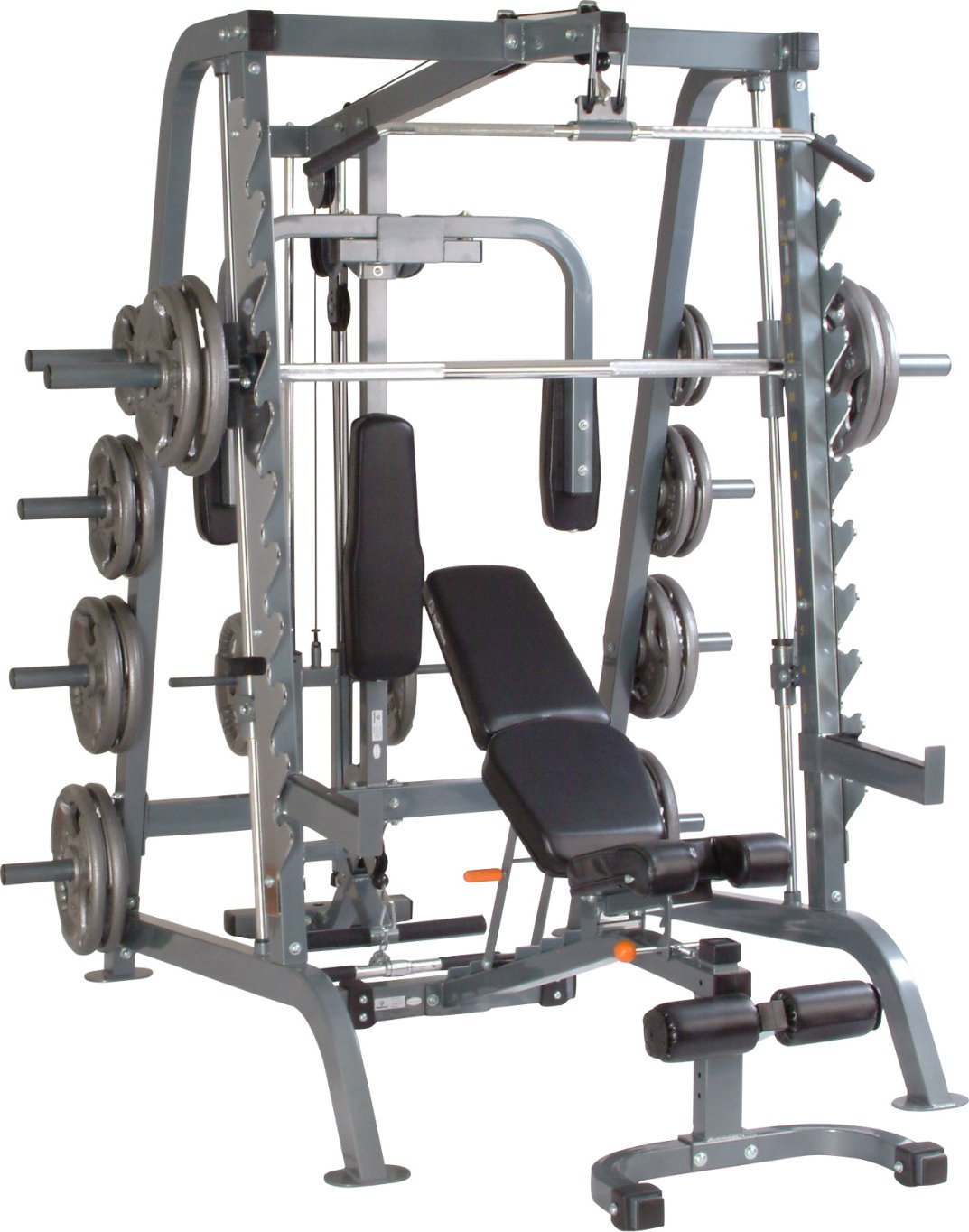 Impulse Multipress + posilovací lavice + zátěžový sloupec 90 kg od 66 ...