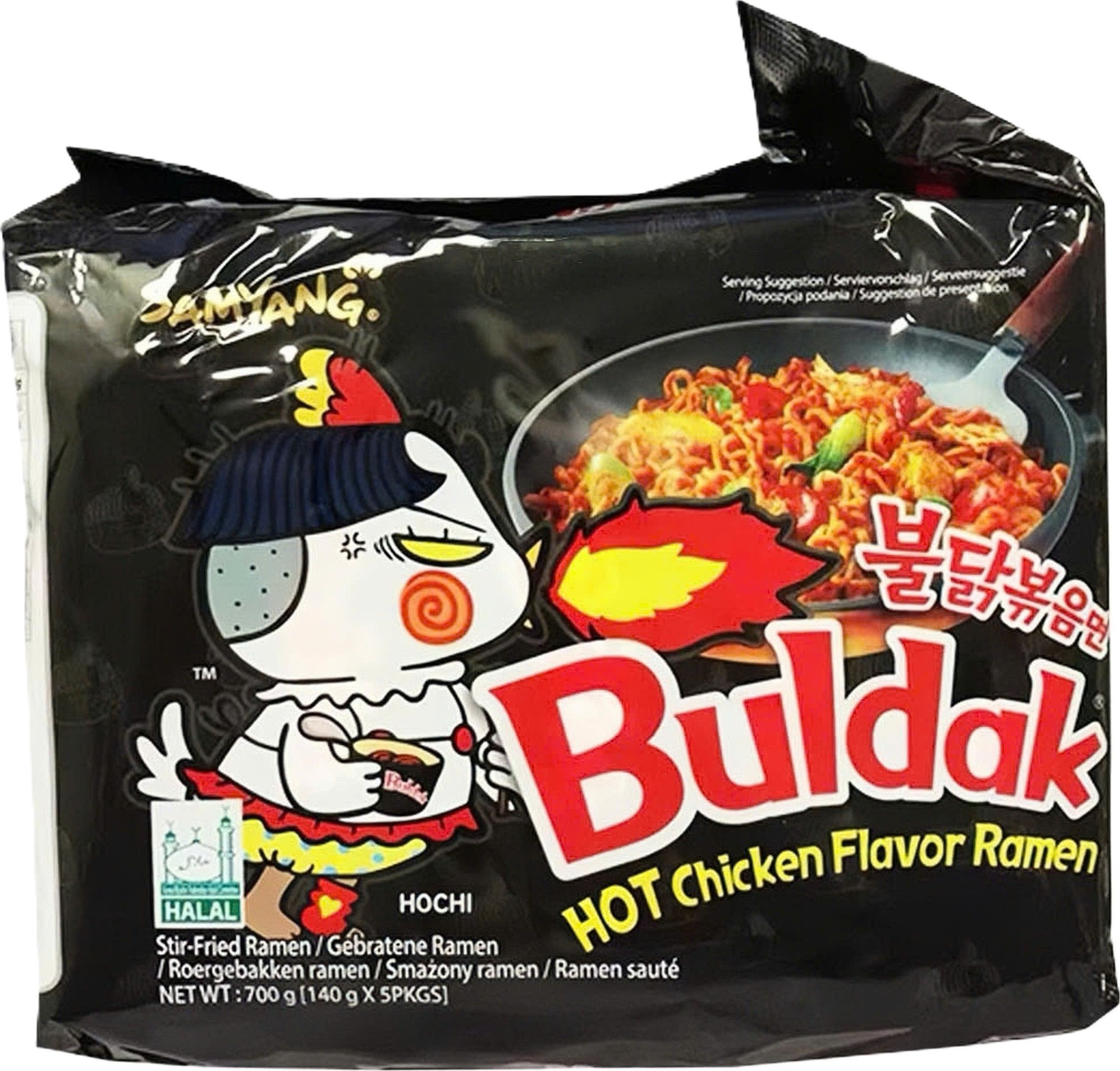 Samyang Buldak Hot Chicken Flavor Ramen instantní nudle 5x 140 g od 143 ...