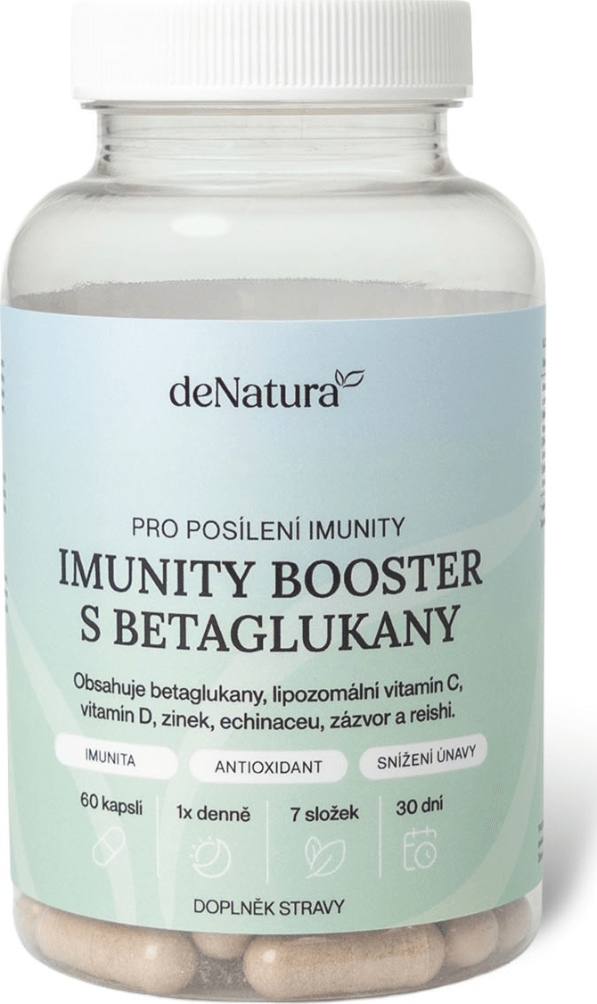 deNatura Imunity Booster s betaglukany 60 cps. od 587 Kč - Zbozi.cz