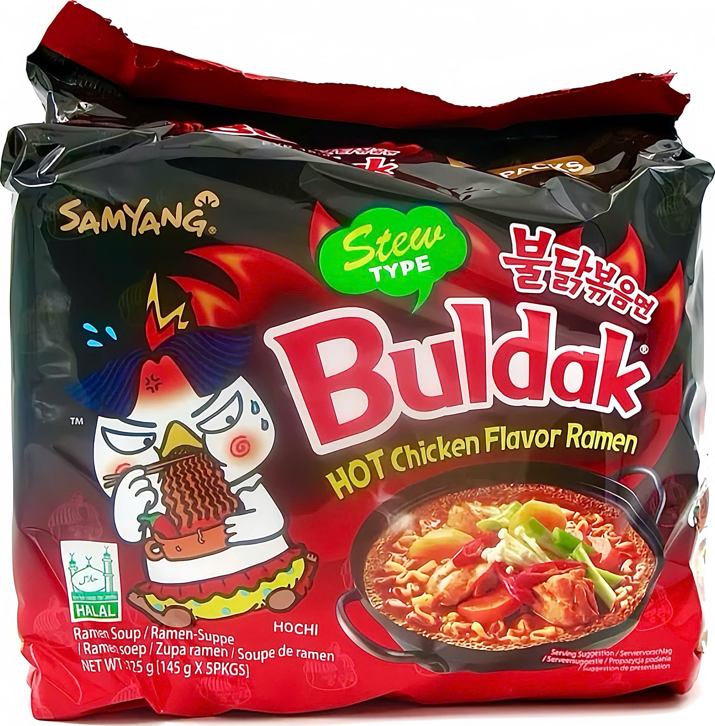 Samyang Foods Buldak Hot Chicken Stew Type 5x 145 g - Zbozi.cz