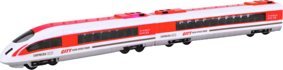LEAN Toys Dálkově ovládaný osobní vlak s RC světly červený 65 cm - Zbozi.cz