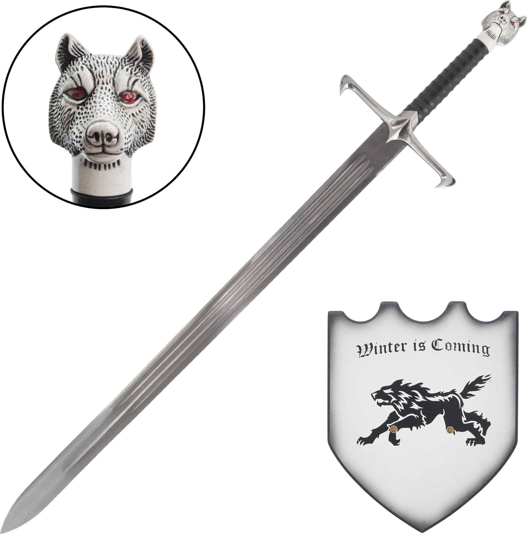 Recenze Meč Game of Thrones Longclaw Jon Snow plaketa - Zbozi.cz