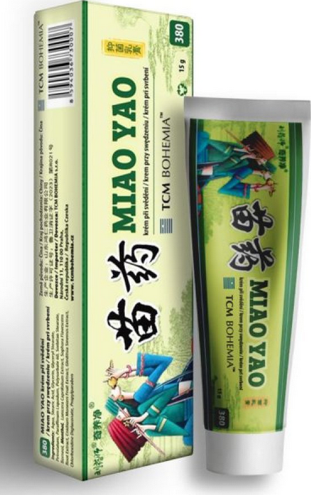 TCM Bohemia Miao Yao Qi Yang Jing Ointment krém při svědění 15 g od 169 ...