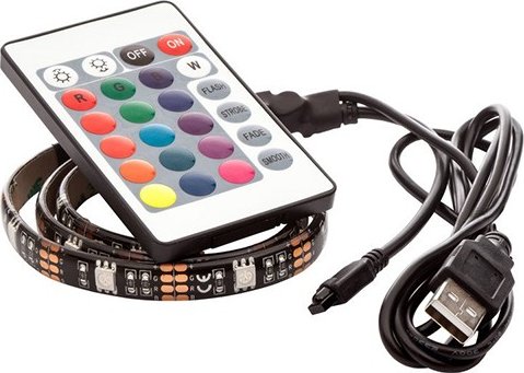 LED pásek za TV RGB 16 barev 3 m od 199 Kč - Zbozi.cz