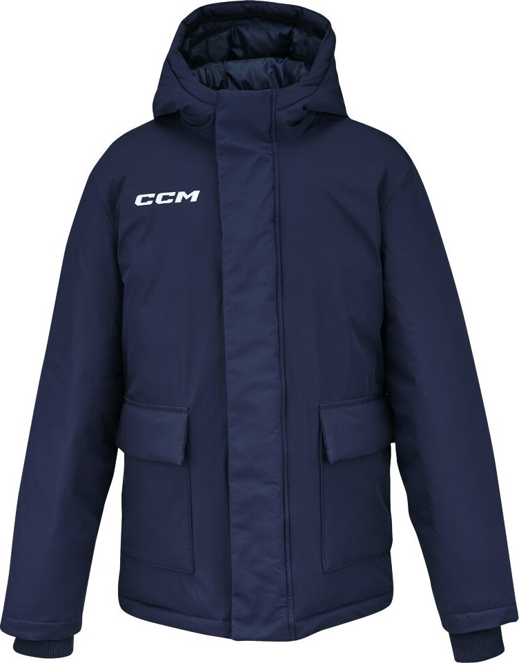 CCM Team Winter Jacket JPK5TA-AD True Navy, XXL od 4 809 Kč - Zbozi.cz