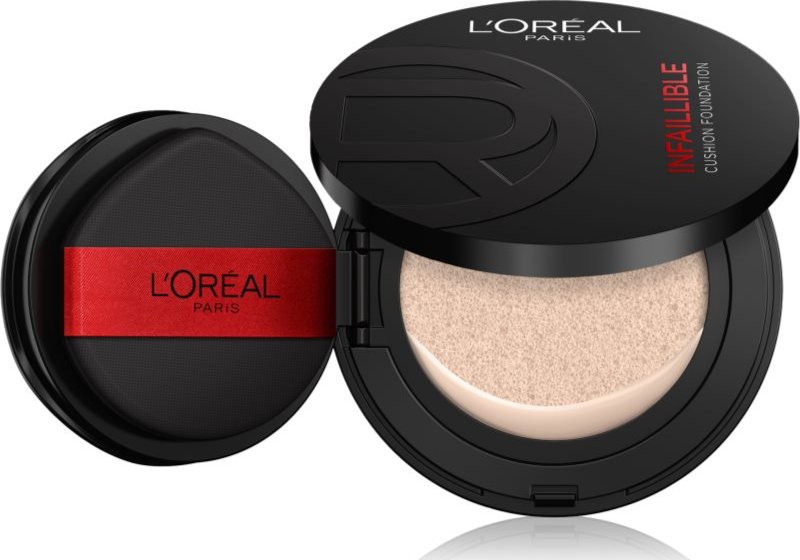 L'Oréal Infaillible Cushion Foundation dlouhotrvající kompaktní make-up ...