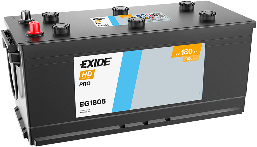 Exide Start Pro EG1806 12V 180Ah 1000A od 4 886 Kč - Zbozi.cz