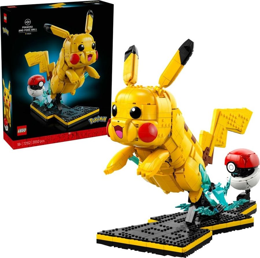 LEGO Pokémon 72152 Pikachu a Pokébal od 4 899 Kč - Zbozi.cz
