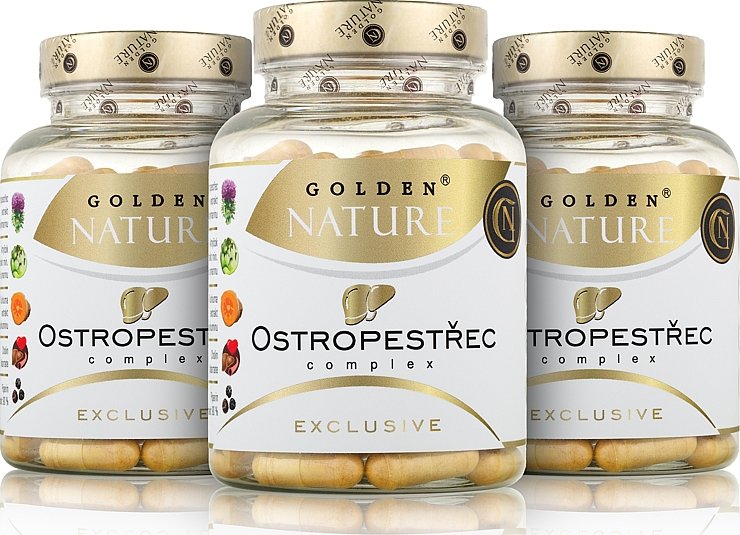 Golden Nature Exclusive Ostropestřec mariánský complex 300 cps. od 999 ...