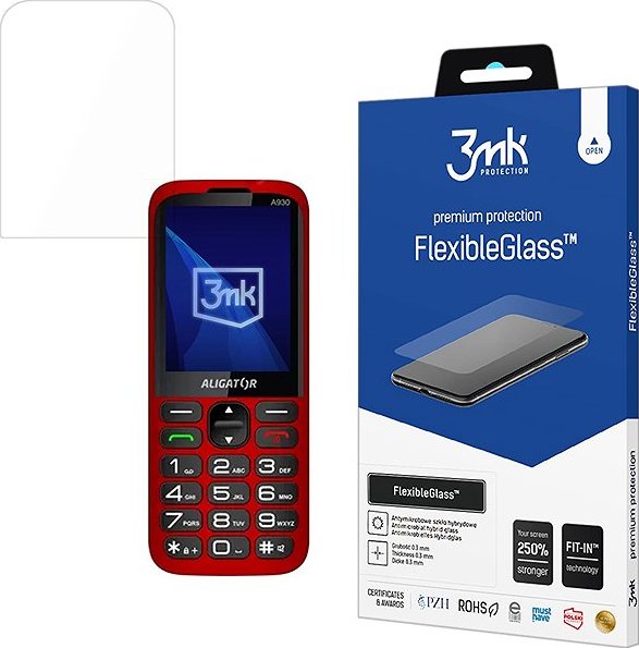 3mk FlexibleGlass ochranné sklo pro Aligator A930 4G od 177 Kč - Zbozi.cz
