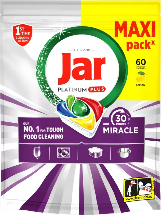 Jar Platinum Plus 30 Minute Miracle Lemon 60 ks od 399 Kč - Zbozi.cz