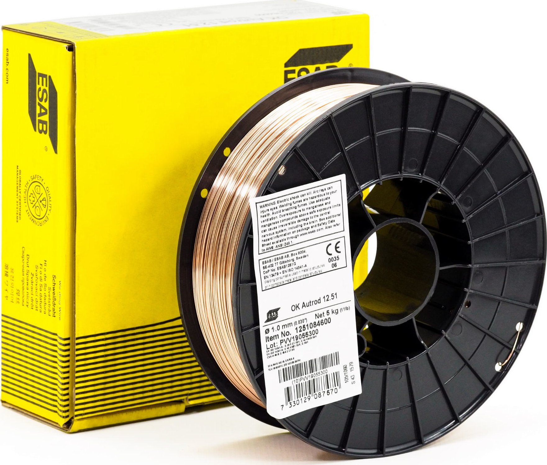 ESAB OK Autrod 12.51 1 mm 5 kg svařovací drát od 418 Kč - Zbozi.cz