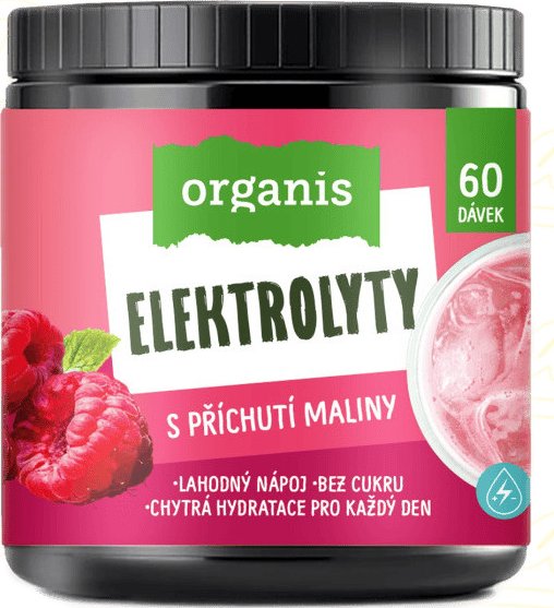 Organis Elektrolyty malina 314 g od 479 Kč - Zbozi.cz