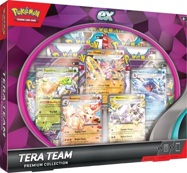 Pokémon TCG Tera Team Premium Collection - Zbozi.cz