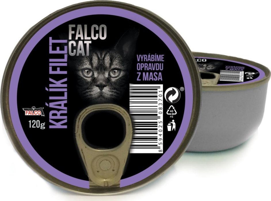Falco Cat králík filet 120 g od 69 Kč - Zbozi.cz