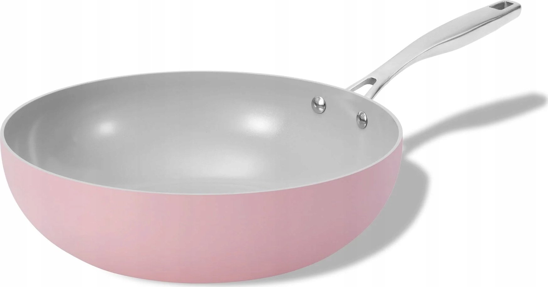 Elmich Vital nepřilnavá keramická Wok pánev růžová, 28 cm od 1 367 Kč ...