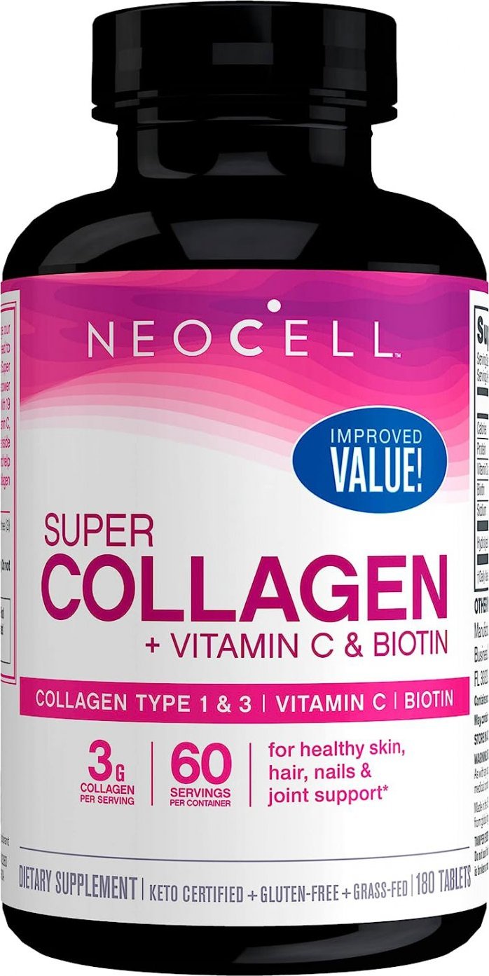 Neo Cell Super Collagen + Vitamin C & Biotin 180 tbl. od 575 Kč - Zbozi.cz