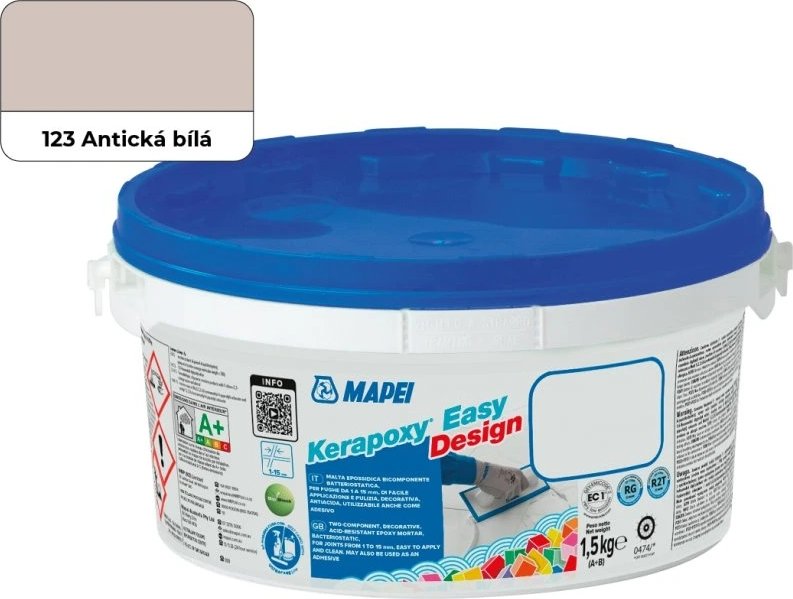 Mapei Kerapoxy Easy Design antická bílá 1,5 kg od 591 Kč - Zbozi.cz