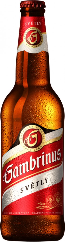 Gambrinus 10° 0,5 l sklo - Zbozi.cz