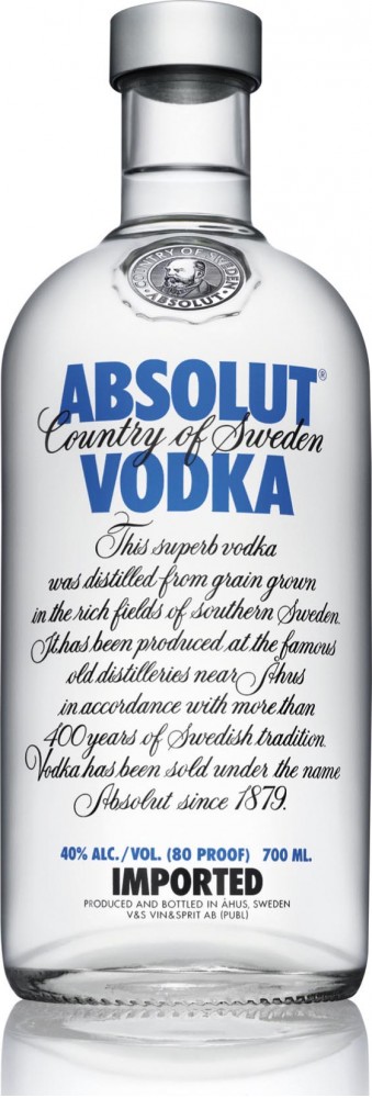 Absolut Vodka 40 % 0,7 l od 328 Kč - Zbozi.cz