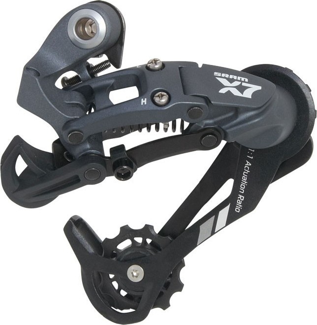 Sram X.7 měnič 9 k. střední vodítko šedá - Zbozi.cz