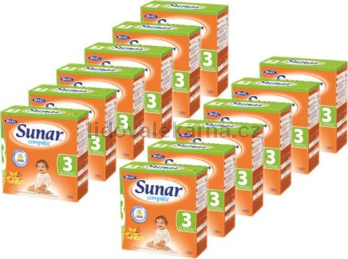 Sunar Complex 3 12 x 600 g od 747 Kč - Zbozi.cz