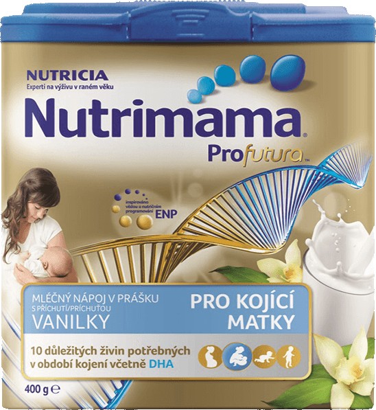 Nutricia Nutrimama Profutura vanilka 3 x 400 g - Zbozi.cz