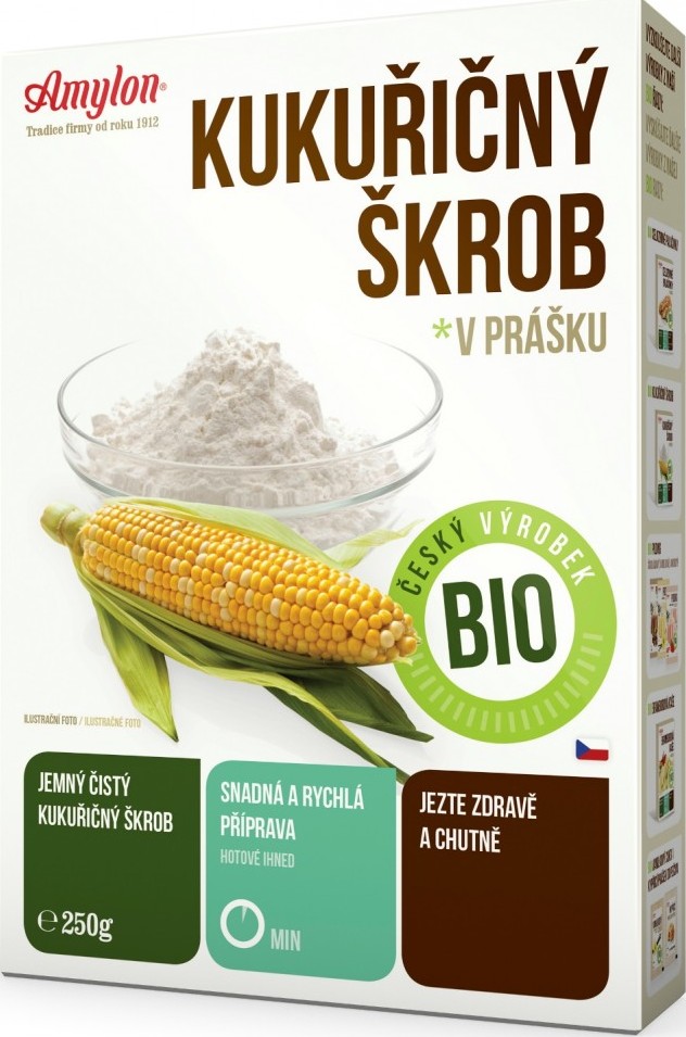 Amylon Kukuřičný škrob 200 g od 41 Kč - Zbozi.cz