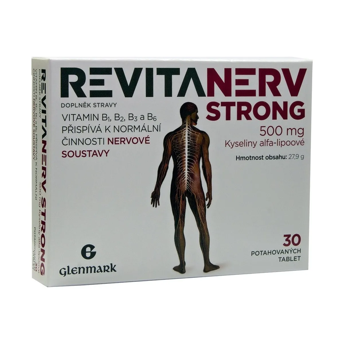 Foto Glenmark Revitanerv Strong 30 tbl. - Zbozi.cz