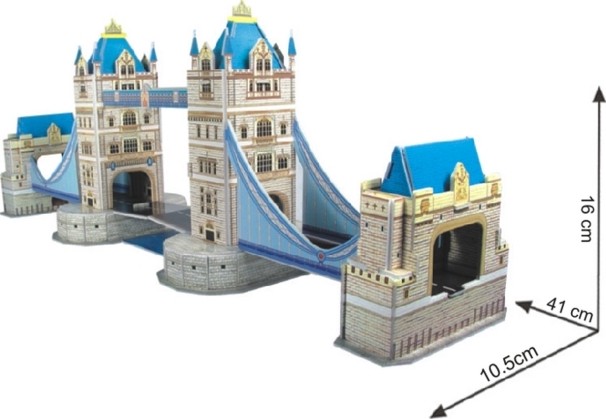 CubicFun Tower Bridge 41 dílků od 157 Kč - Zbozi.cz