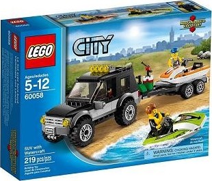 LEGO City 60058 SUV s vodním skútrem - Zbozi.cz
