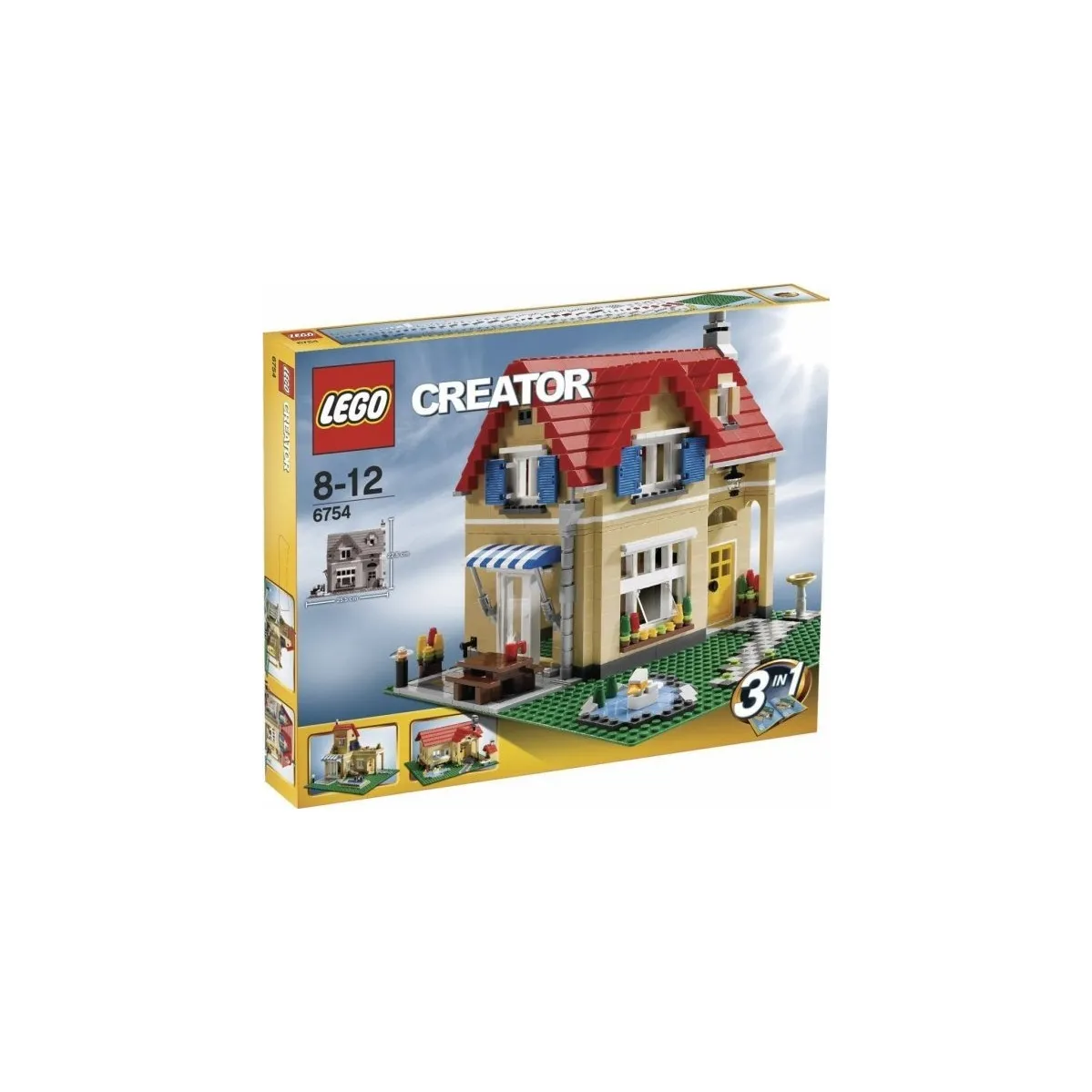 Foto Stavebnice LEGO LEGO Creator 3v1 6754 Rodinný dům - Zbozi.cz
