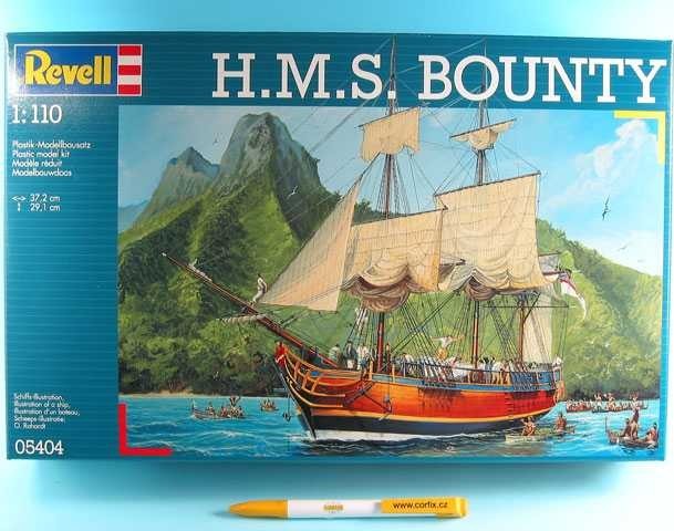 Model 1:110 Revell H.M.S. Bounty - set - Zbozi.cz