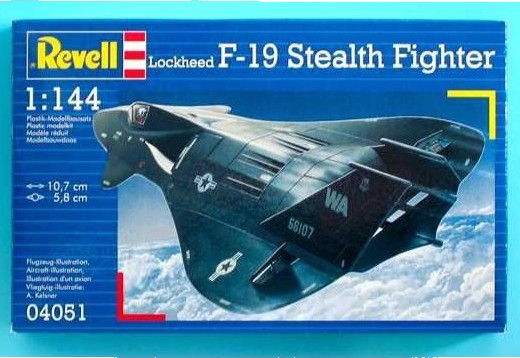 Model 1:144 Revell F-19 Stealth Fighter - Zbozi.cz
