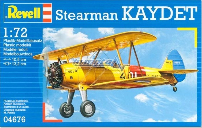 Model 1:72 Revell Stearman Kaydet - Zbozi.cz