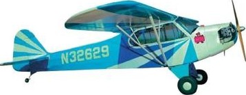 Nitro SIG Clipped Wing Cub 1:6 1 422 mm - Zbozi.cz