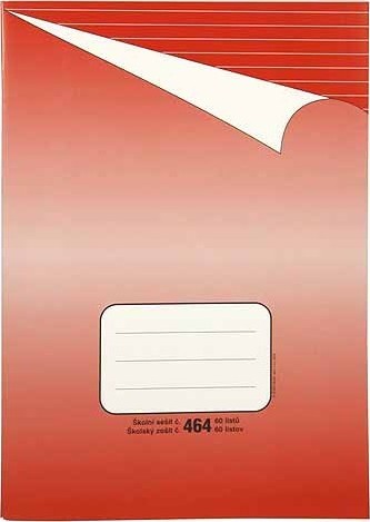 BOBO Školní sešit A4 464 60 listů linkovaný od 27 Kč - Zbozi.cz