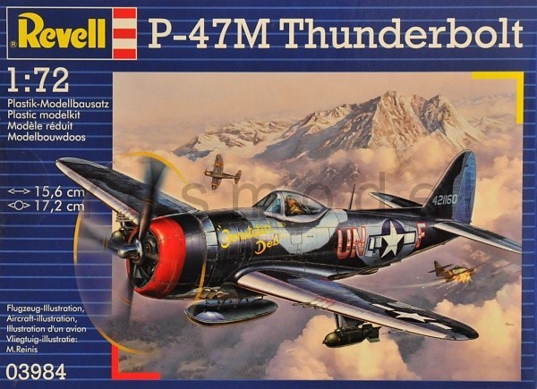 Revell P-47M Thunderbolt - 1:72 od 174 Kč - Zbozi.cz