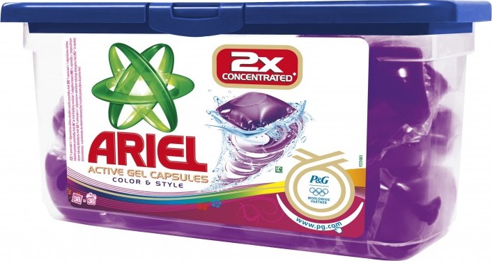Ariel Active gel Color & Style 38 ks - Zbozi.cz