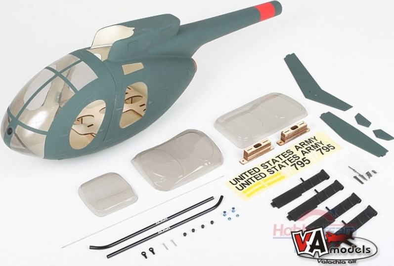 Align 450 Scale fuselage 500E - Zbozi.cz