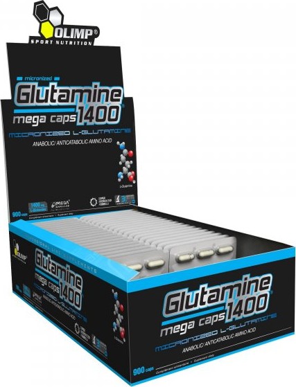OLIMP SPORT NUTRITION Glutamine Mega Caps 1400 30 kapslí od 71 Kč ...