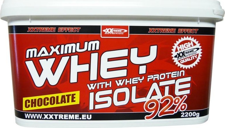 XXLabs Maximum Whey Protein Isolate 92 2200 g od 1 790 Kč - Zbozi.cz