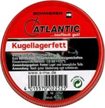 vazelína ATLANTIC ložisková 40ml od 54 Kč - Zbozi.cz