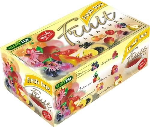 Vitto Tea Fruit pleasure Fresh Box 60 x 2 g - Zbozi.cz