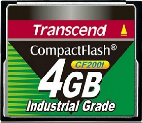 Transcend Industrial CompactFlash 4 GB (TS4GCF200I) - Zbozi.cz