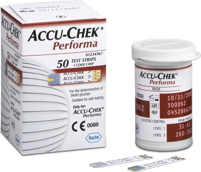 ROCHE Diagnostics Accu Chek Performa 50 ks od 237 Kč - Zbozi.cz