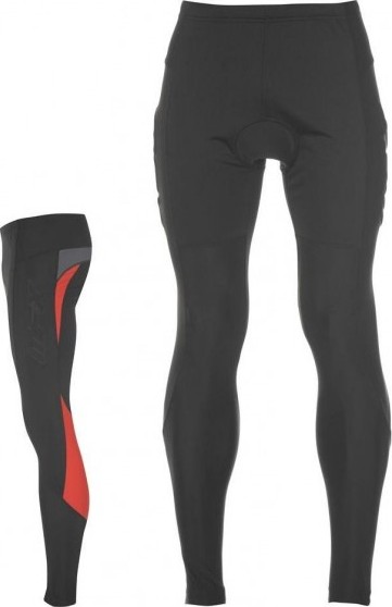 MFX A Pure Breed A Pure Breed Padded Cycle Tights Mens Black/Char/Red ...